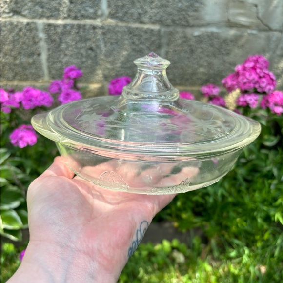 Pyrex | Kitchen | Rare Vintage 94s Pyrex Ovenware Casserole Dish Floral ...